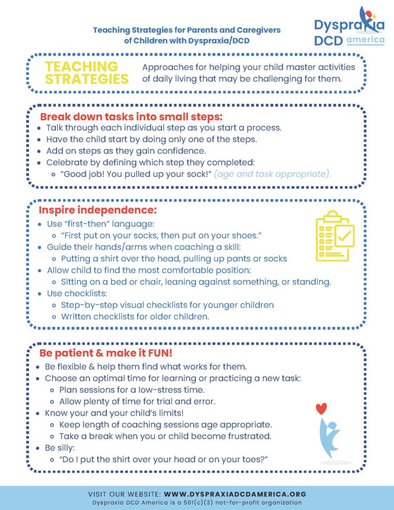 Resources Parents - Dyspraxia DCD America